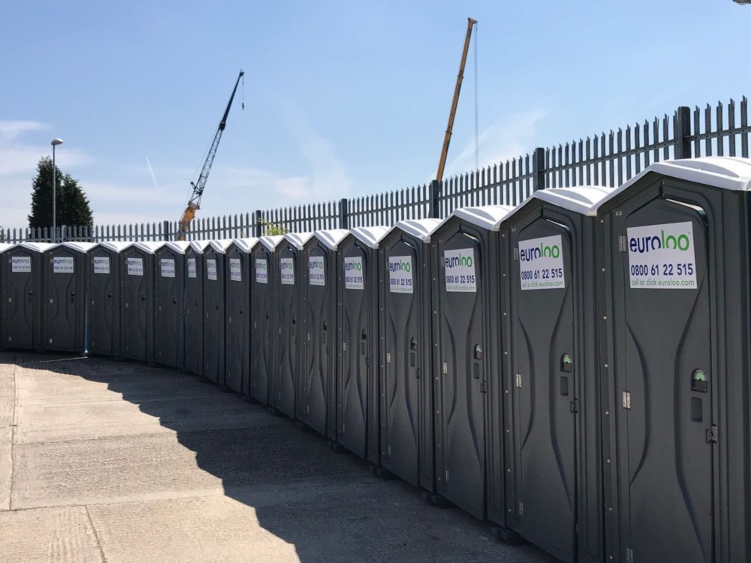 Portable Toilet hire in Barking for regular euroloo customers