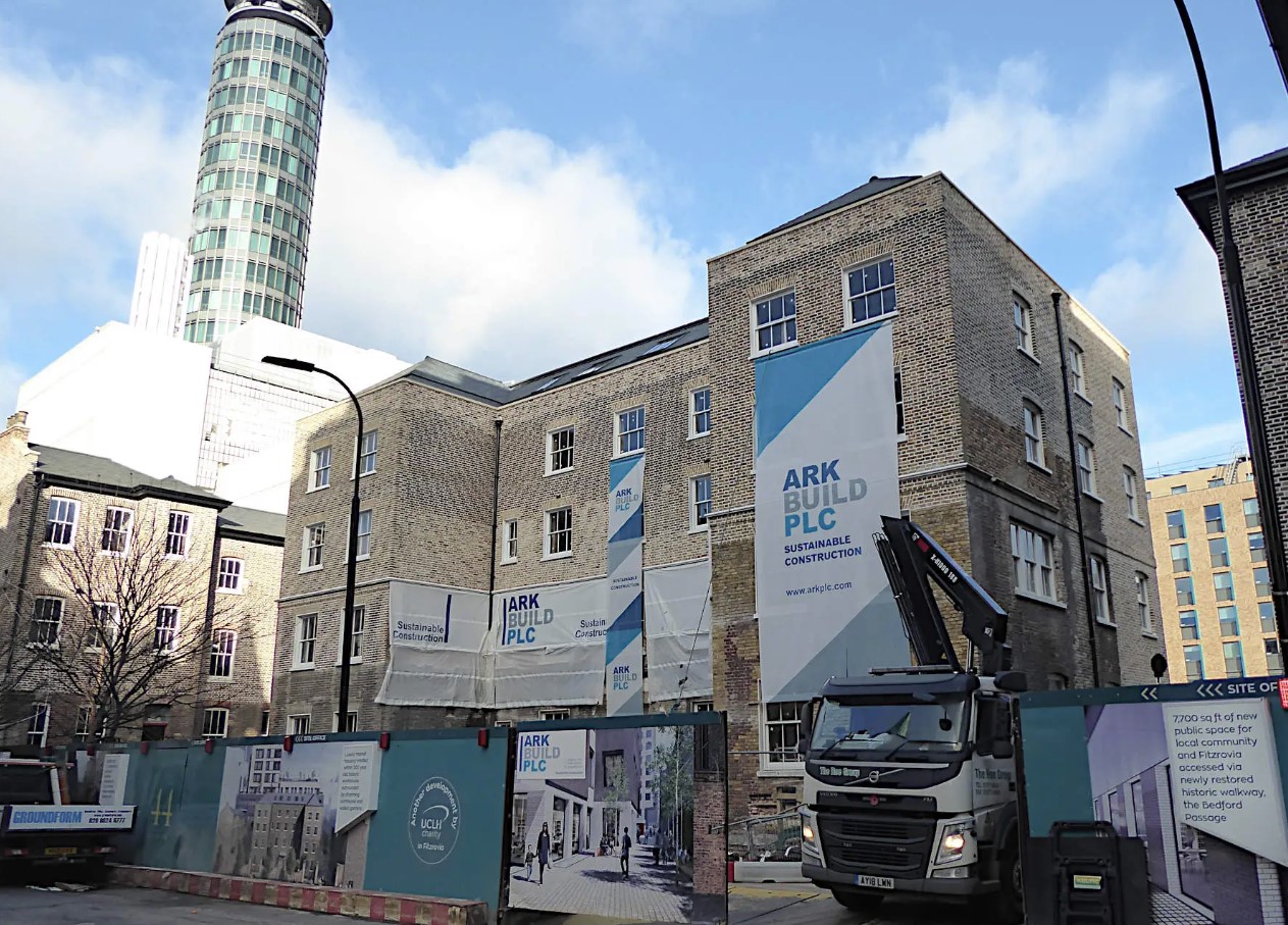 Ark Build PLC - Sustainable Site Toilet Hire Case Study | euroloo