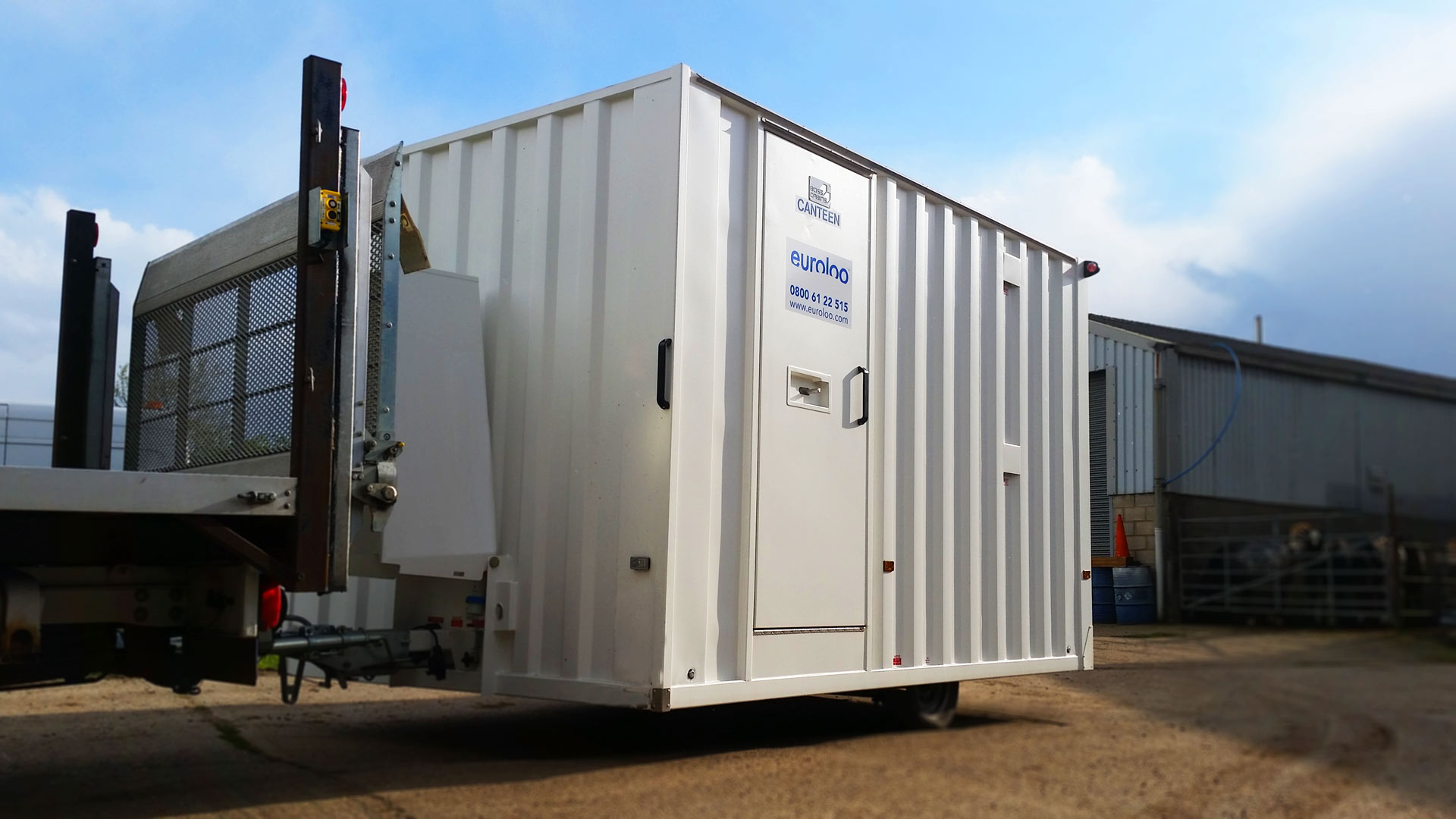 Mobile Welfare Units including weekly toilet service - Nationwide